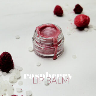 Homemade Raspberry Lip Balm & Lip Gloss Recipe! - Jenni Raincloud