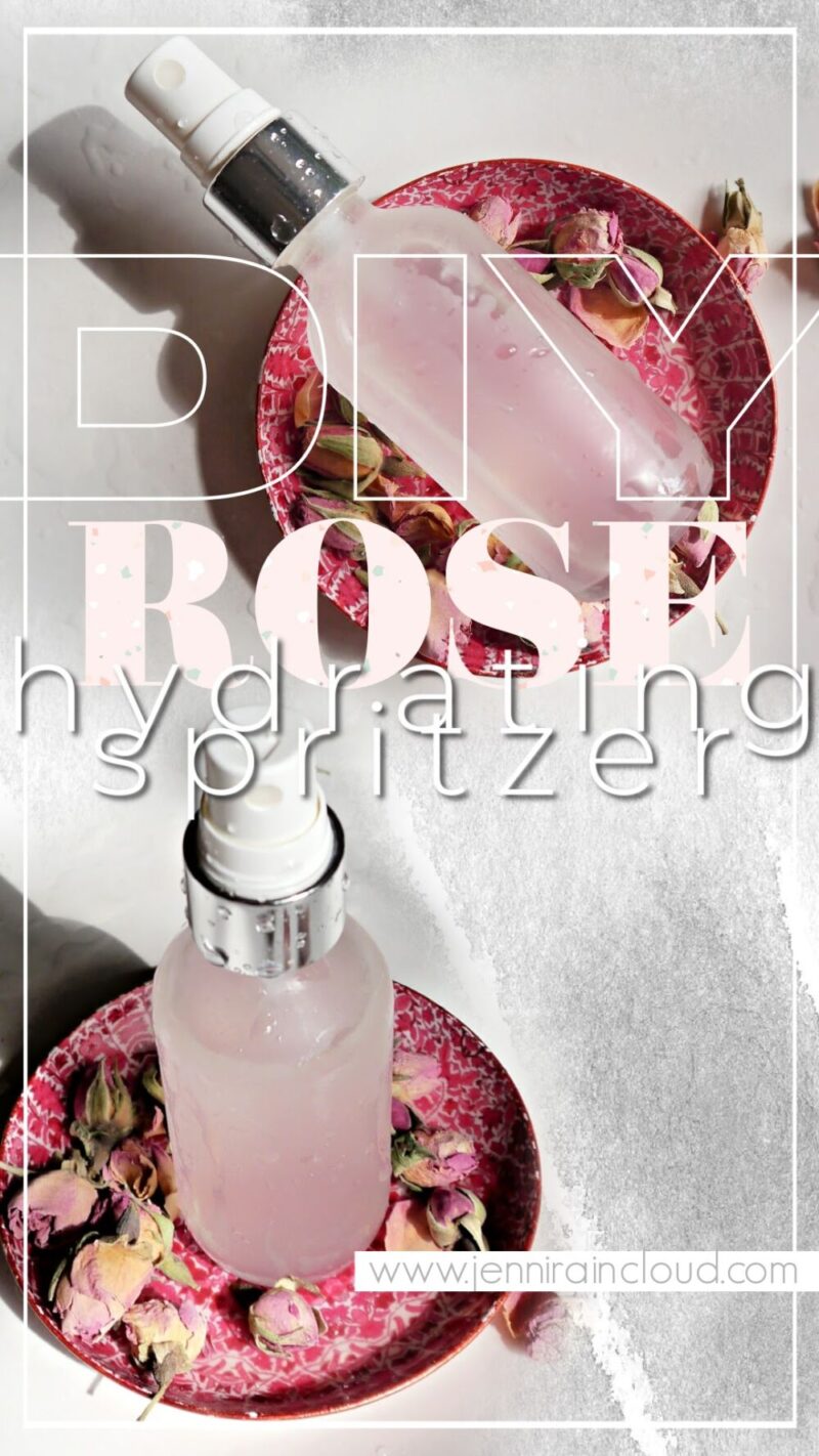 DIY Hydrating Rose Facial Spray - Jenni Raincloud