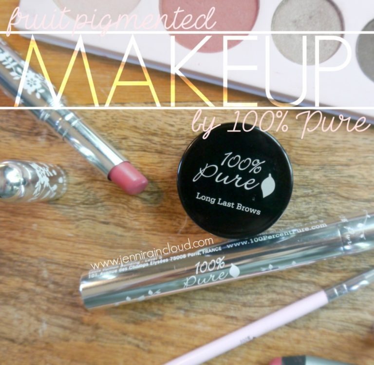 100 Percent Pure Makeup Review - Jenni Raincloud