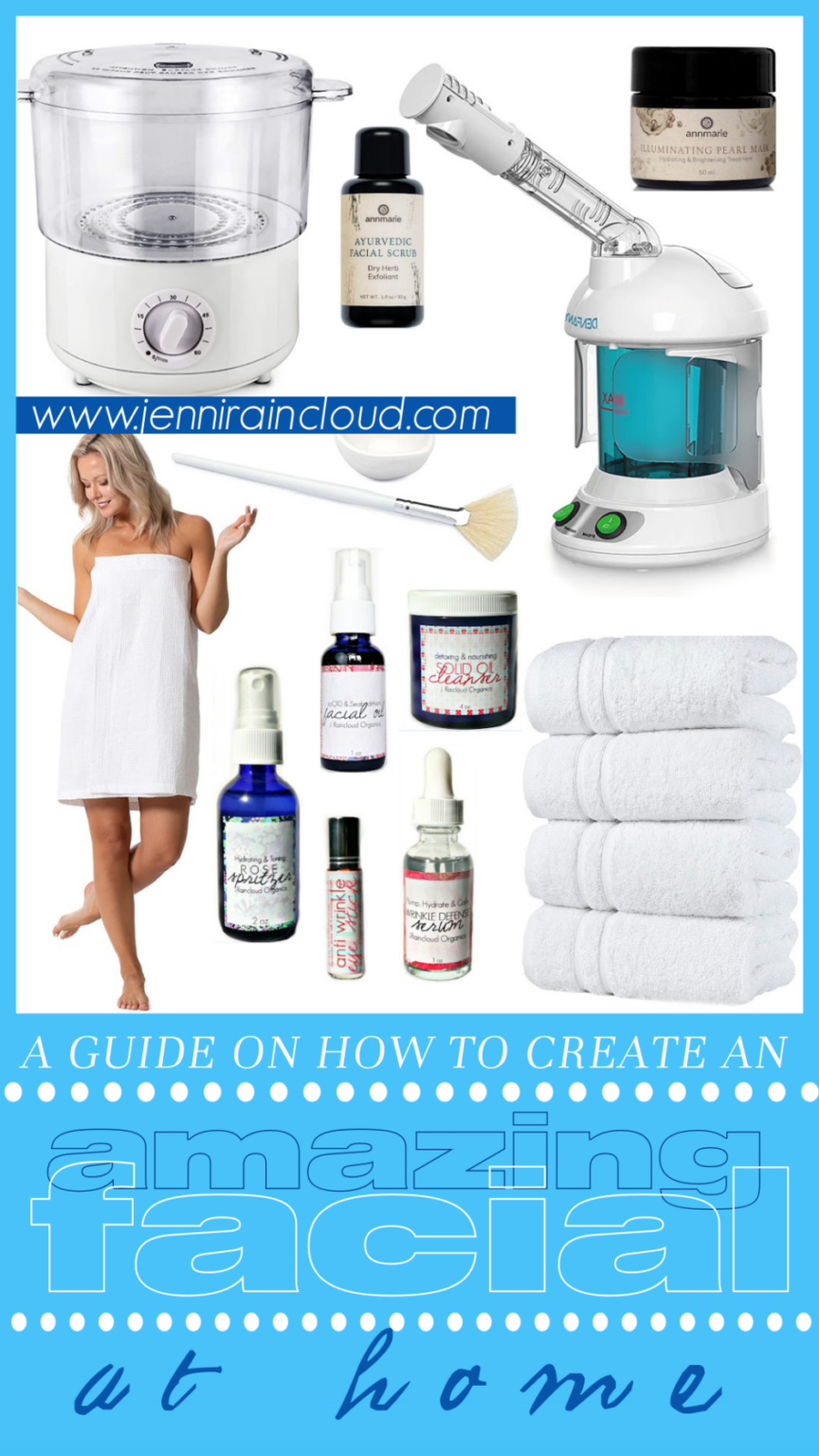 How to Create An At Home Facial! - Jenni Raincloud