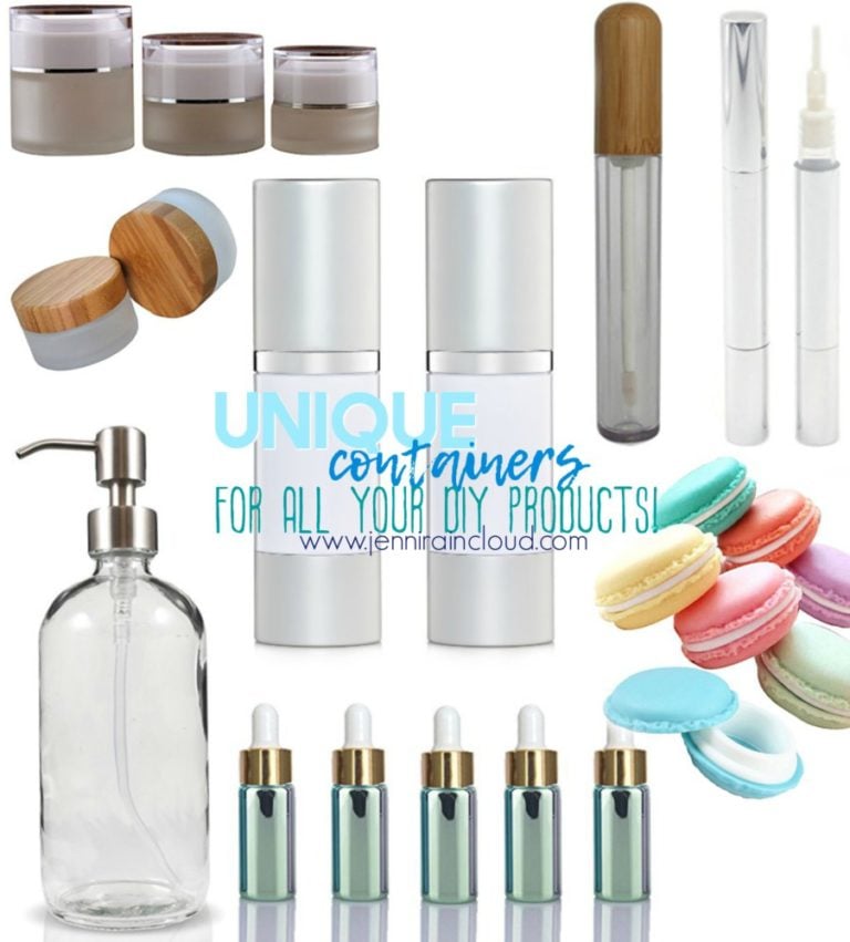 Unique Containers For All Your DIY Products! - Jenni Raincloud