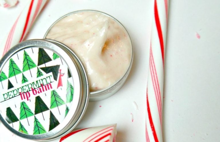 DIY Candy Cane Lip Cream - Jenni Raincloud