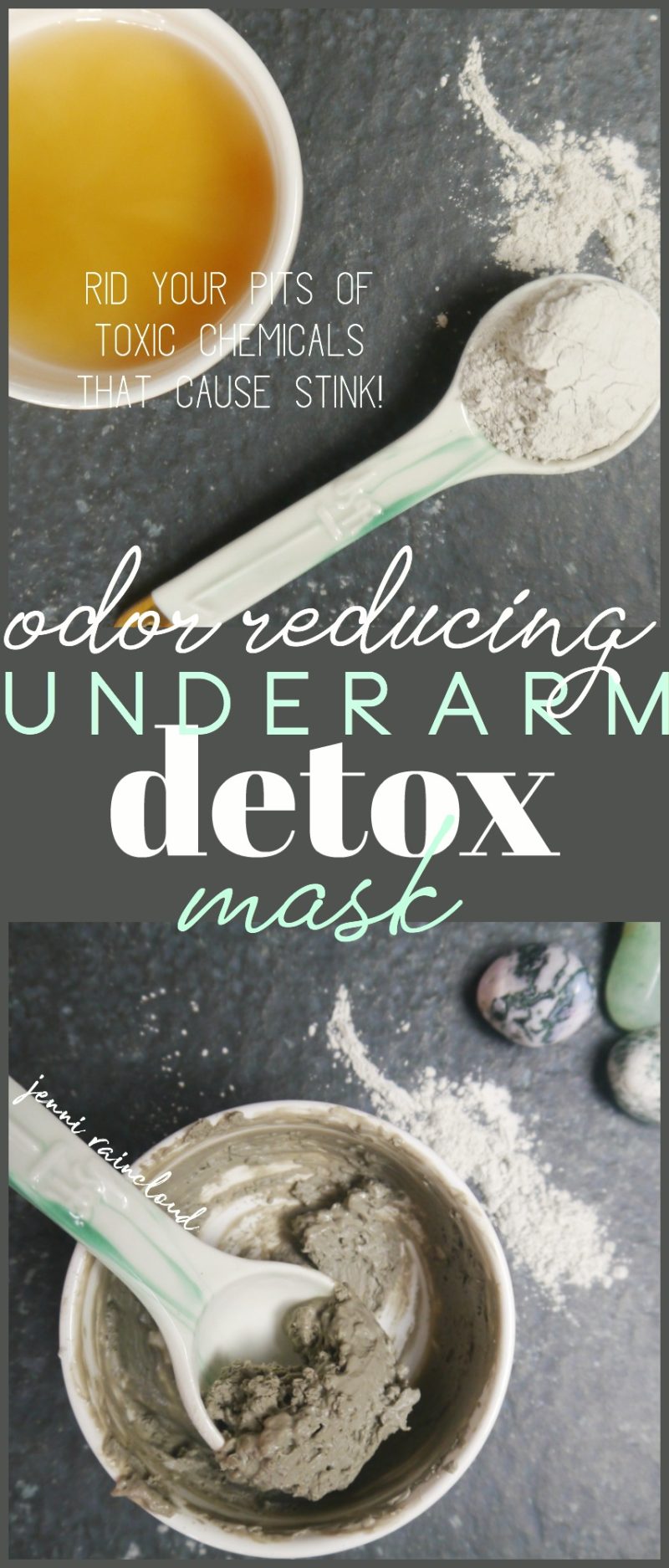 DIY Armpit Detox Mask Recipe - Jenni Raincloud