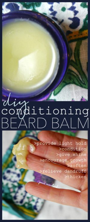 DIY Beard Balm Recipe for a Softer Beard! - Jenni Raincloud