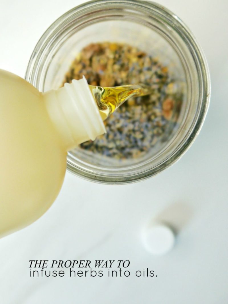 The Proper Way to Infuse Herbs Into Oils - Jenni Raincloud