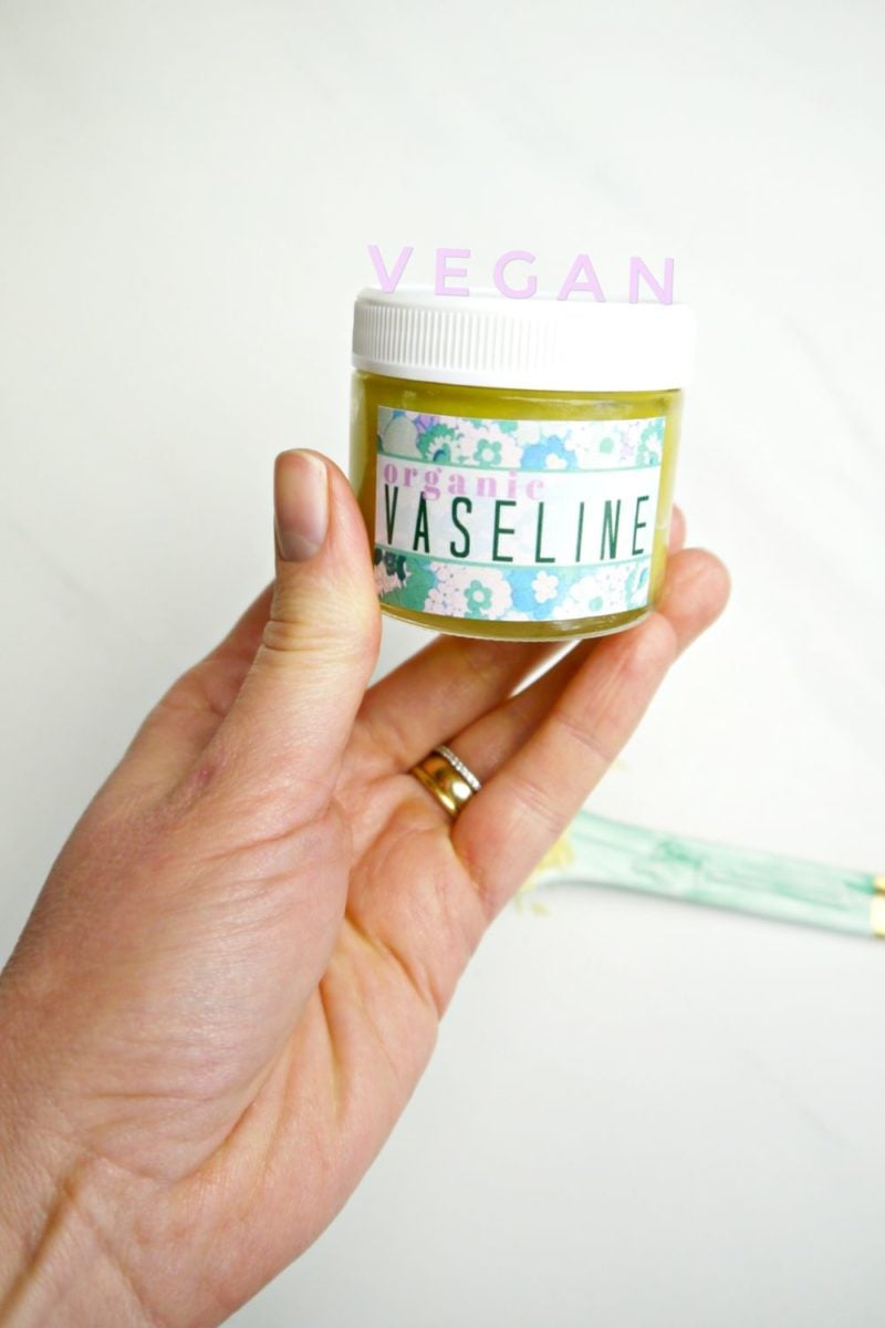 DIY Vegan Vaseline with Infused Chamomile Oil - Jenni Raincloud