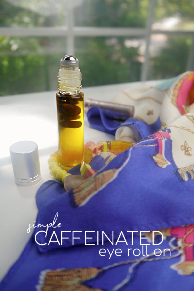 DIY Coffee Bean Eye Roll On - Jenni Raincloud