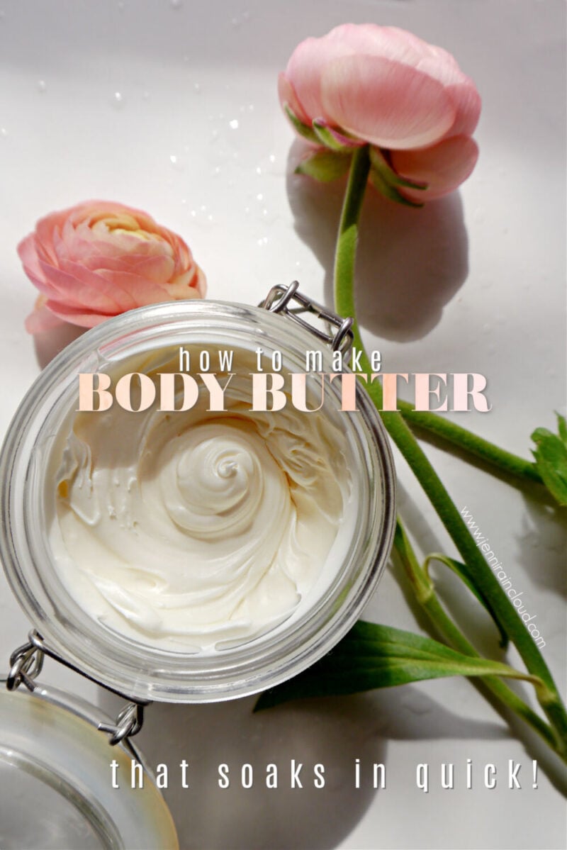 How to Make DIY Body Butter that Absorbs Immediately! - Jenni Raincloud