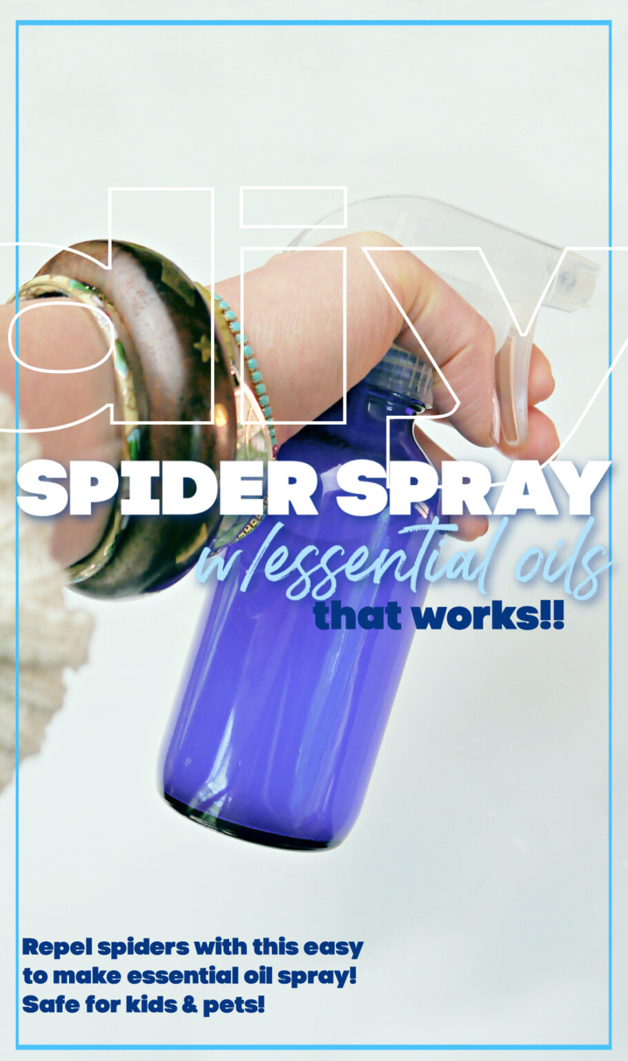 Essential Oil Spider Repellent Spray - Jenni Raincloud