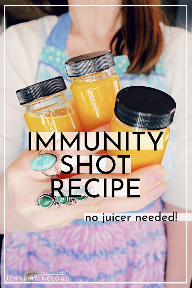 Easy Homemade Immunity Shot Recipe w/Ginger & Turmeric (No Juicer ...
